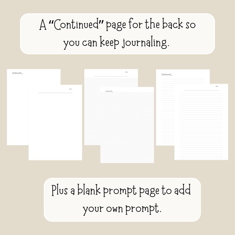 100 Printable Journal Prompts PDF | Guided Self Reflection Pages ...