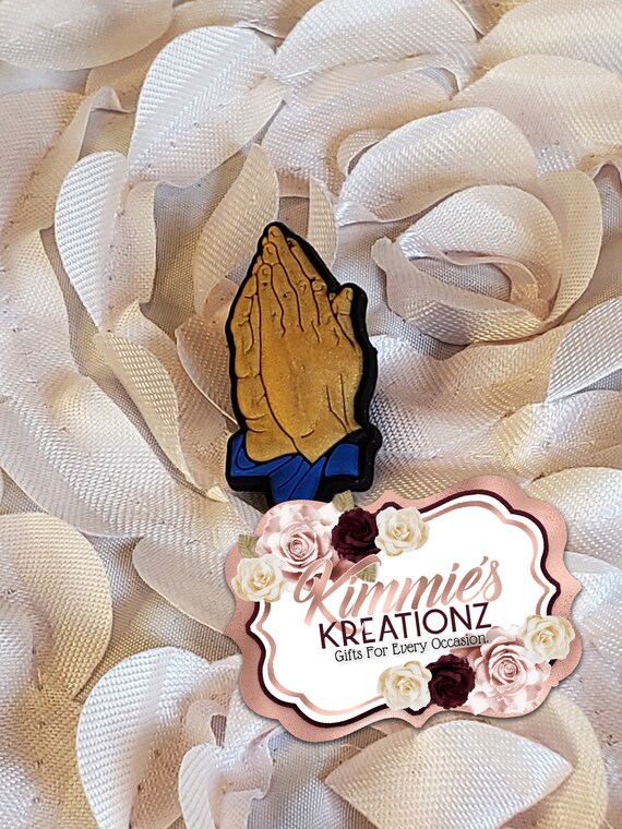 Praying Hands Shoe Charms - Etsy