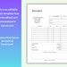Editable Invoice Template, Invoice Form, Editable Business Forms ...