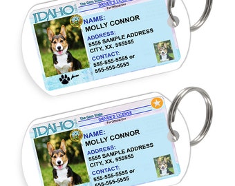 Dog driver license | Etsy