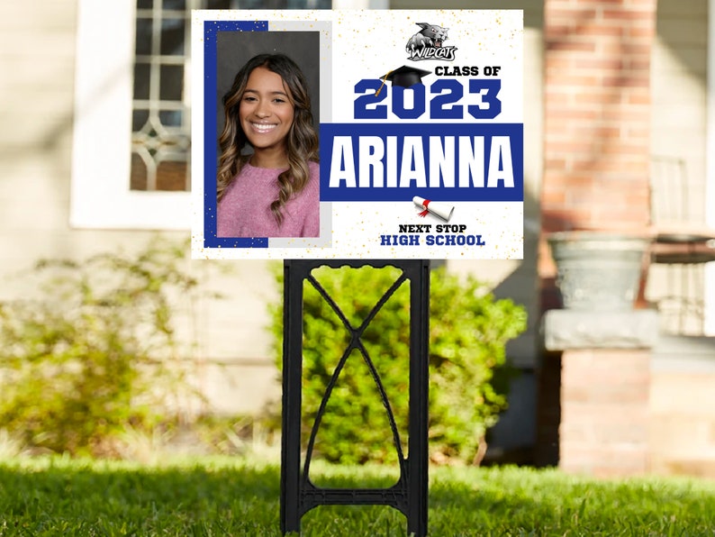 Class of 2025 Graduation Yard Sign *CANVA DIGITAL FILE* - Etsy