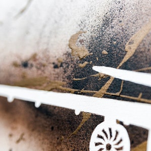 Boeing 777 // Custom Original Painting // Modern Triptych // Airplane ...