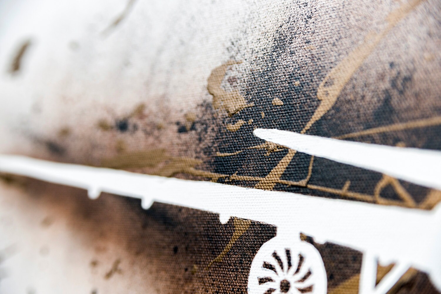 Boeing 777 // Custom Original Painting // Modern Triptych // Airplane ...