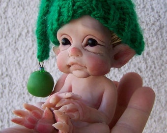 Christmas Elf/ooak Elf Doll/elf Art Doll/jonah - Etsy