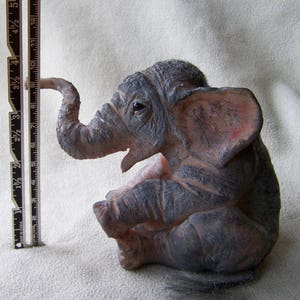 MADE TO ORDER Dollhouse Miniatures Elephant by Malga - Etsy