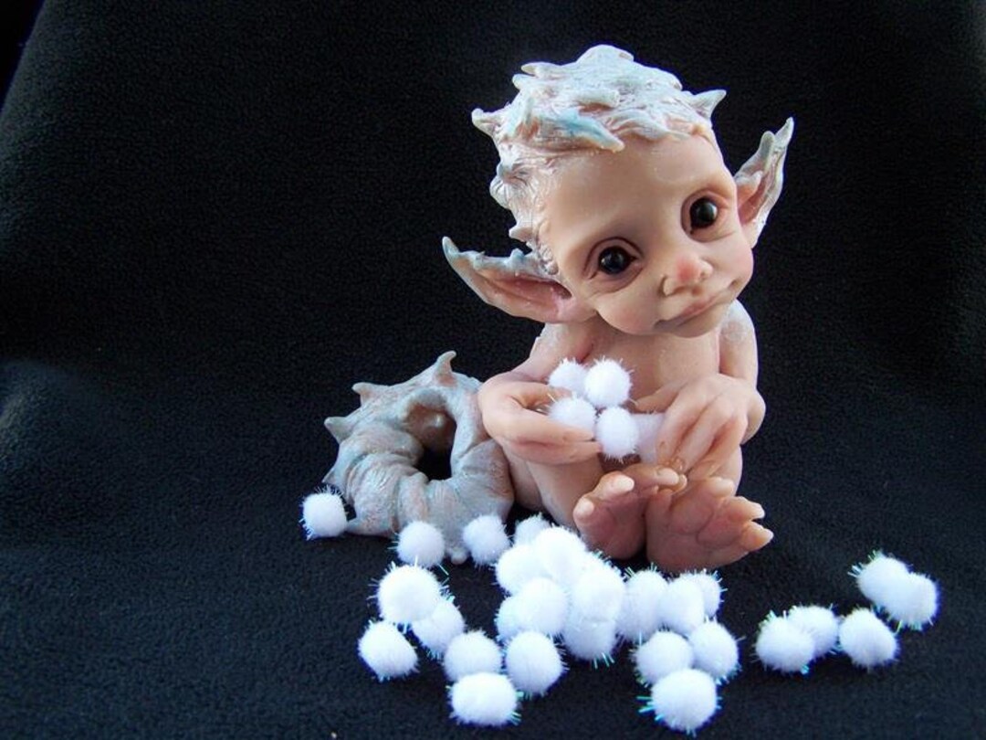 MADE TO ORDER Ice Dragon Baby by Malga - Etsy
