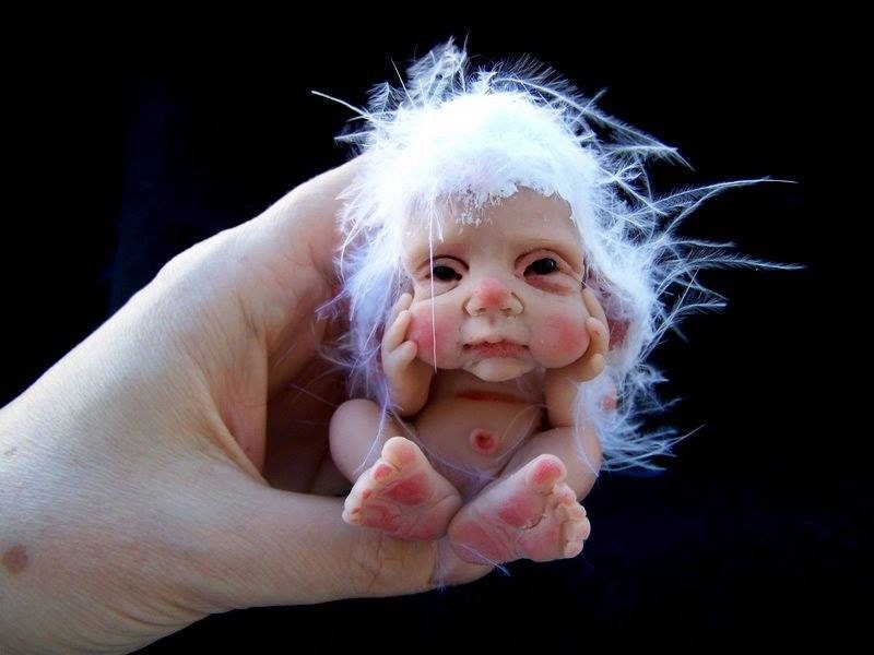 MADE TO ORDER Ooak Snowflake Elf by Malga | Etsy