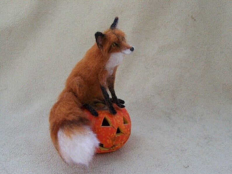 MADE to ORDER Ooak Dollhouse Miniature Red Fox by Malga - Etsy