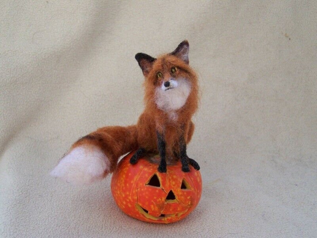 MADE to ORDER Ooak Dollhouse Miniature Red Fox by Malga - Etsy