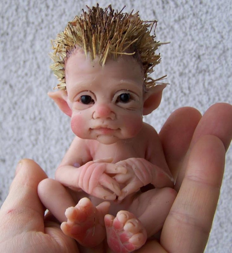 MADE TO ORDER Ooak Hedgehog Elf by Malga - Etsy