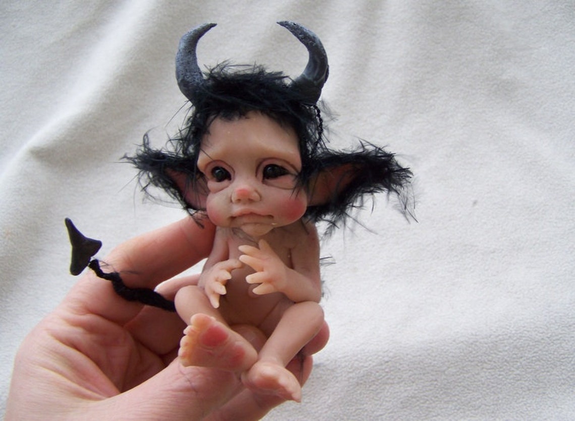 MADE to ORDER Snowflake Devil Elf by Malga - Etsy