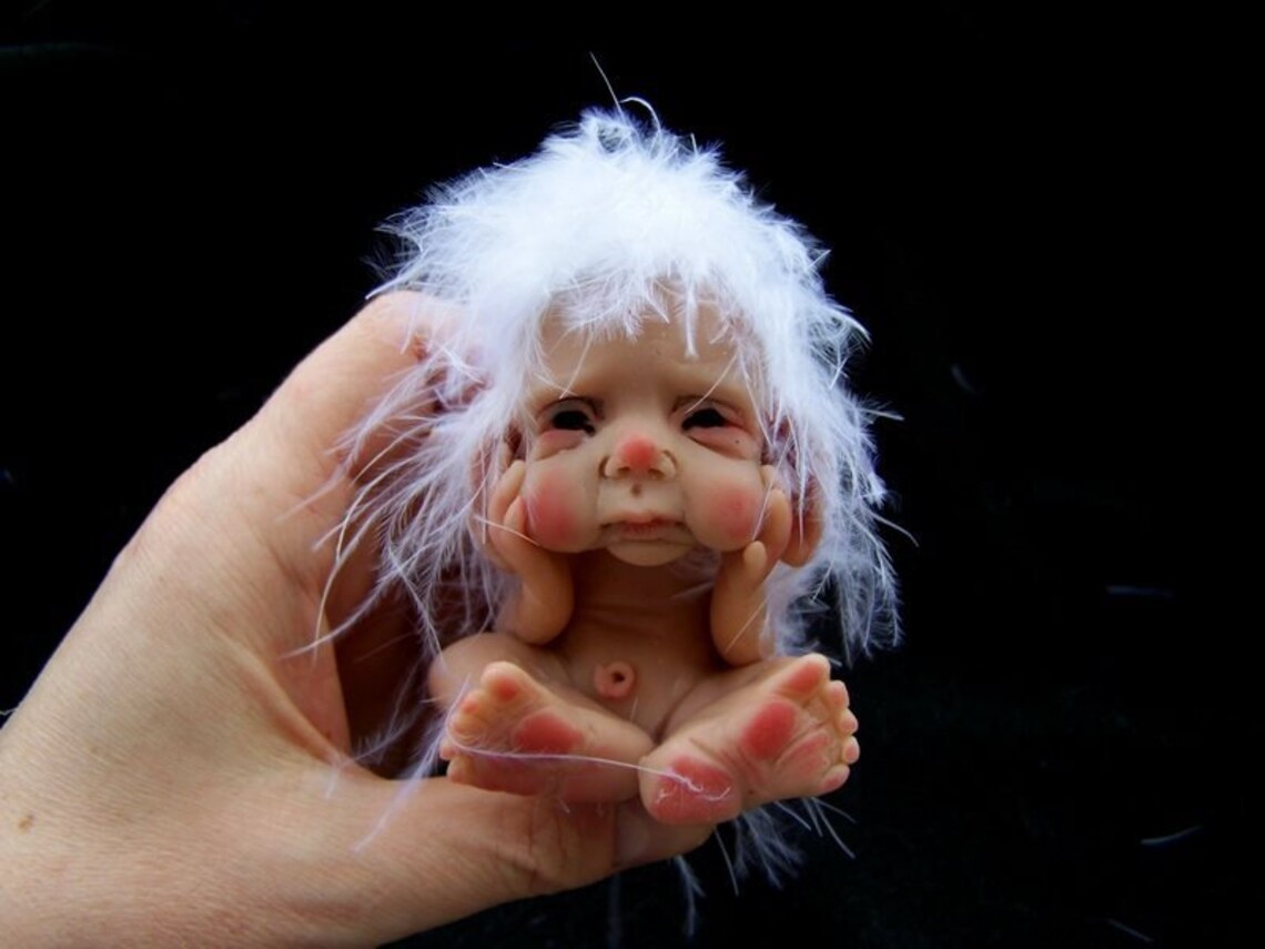 MADE TO ORDER Ooak Snowflake Elf by Malga | Etsy