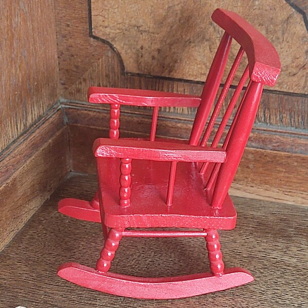 Doll Rocking Chair - Etsy