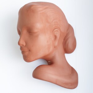 Vintage Austrian Gmundner Keramik Terracotta Pottery Ceramic Wall Mask ...
