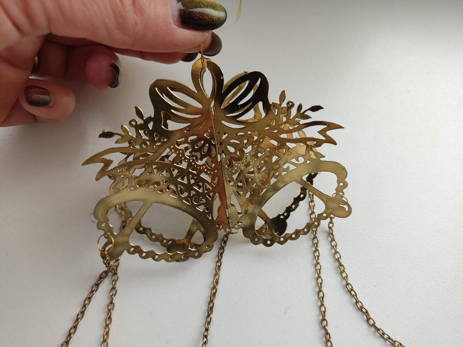 Vintage Scandia Present Christmas Ornament Decoration Mobile Bells ...