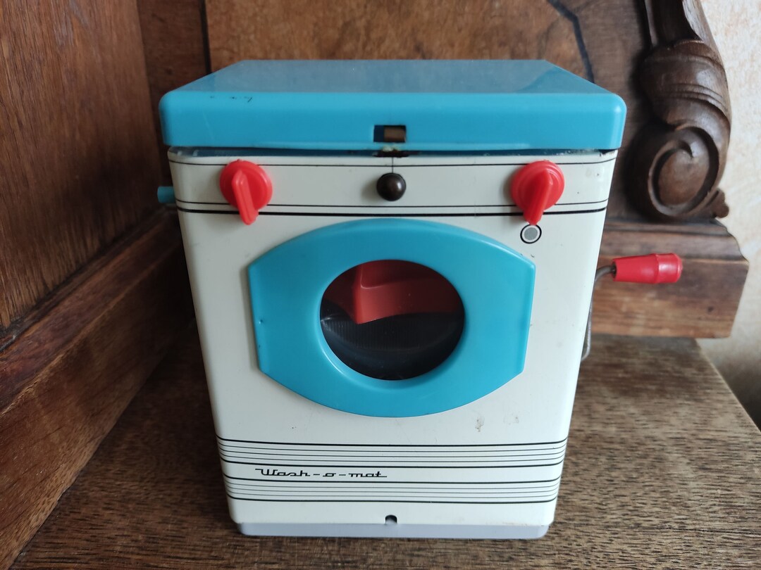 Vintage Tin Plate Toy Washing Machine 1950s Wash O Mat West Germany - Etsy