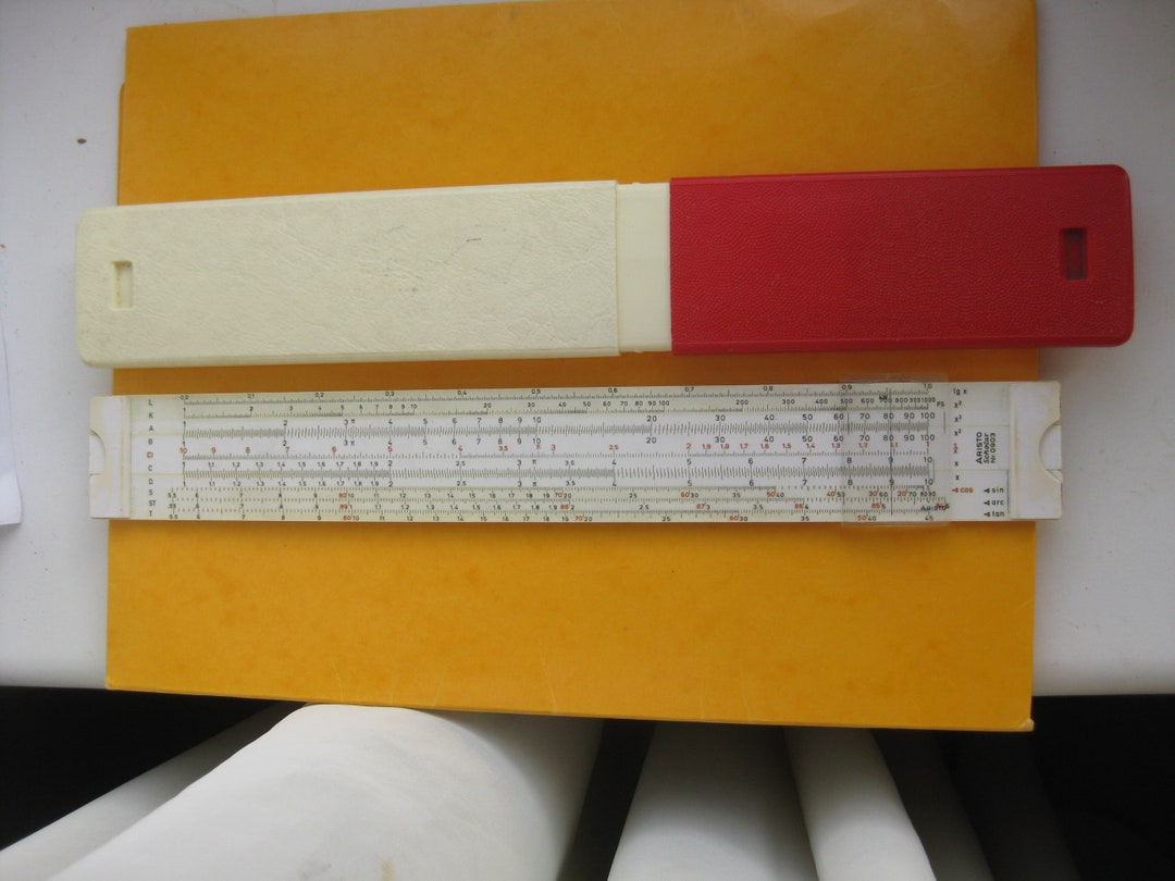 Vintage German Slide Rules Aristo Scholar 0903 With Box - Etsy