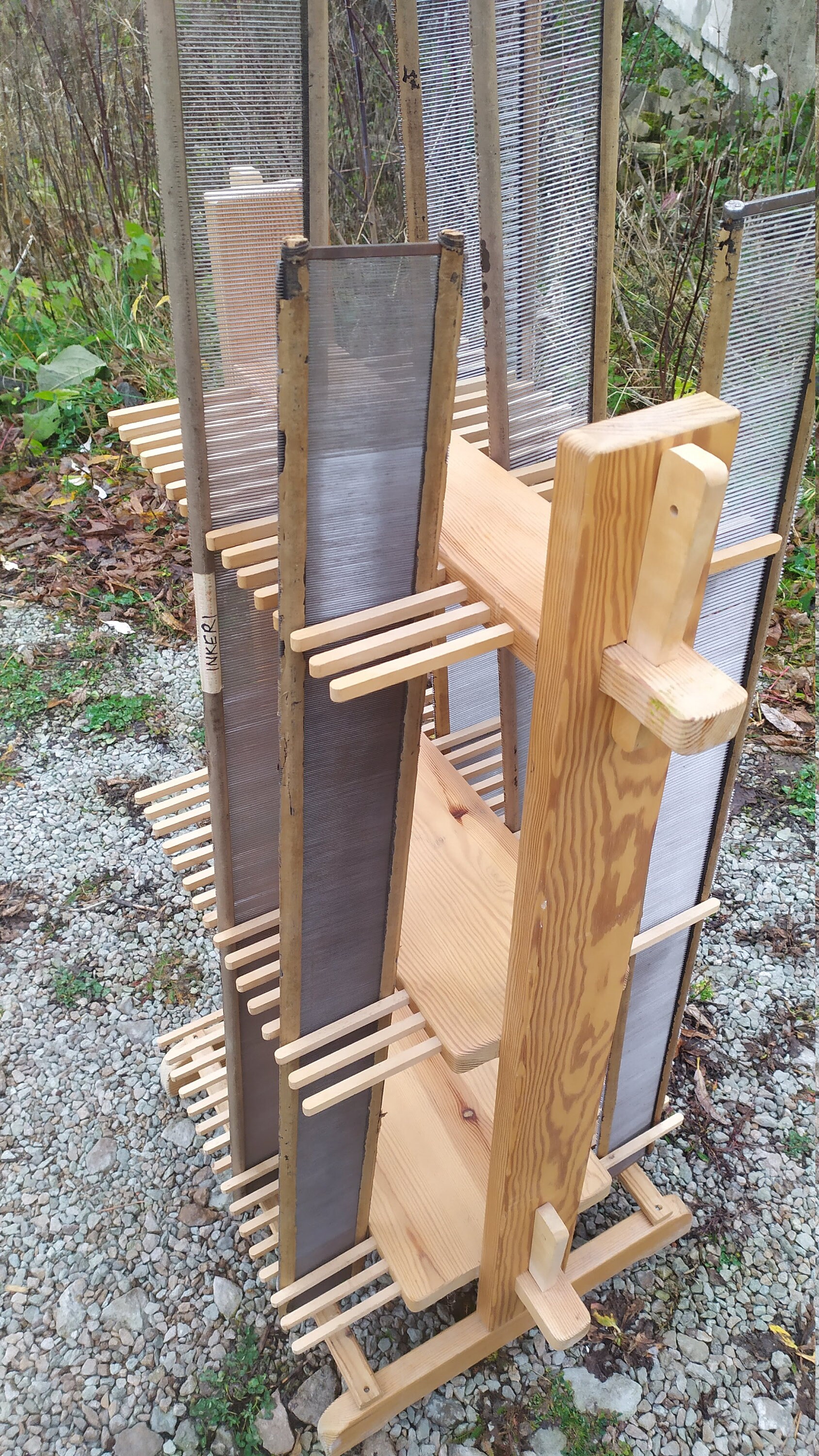 Swedish Wooden Stand Rack for Weaving Loom Reeds GAV Glimakra - Etsy