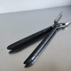 Antique Marcel Ringlet Curling Iron Vintage Hair Curler Tongs 10 Steel ...
