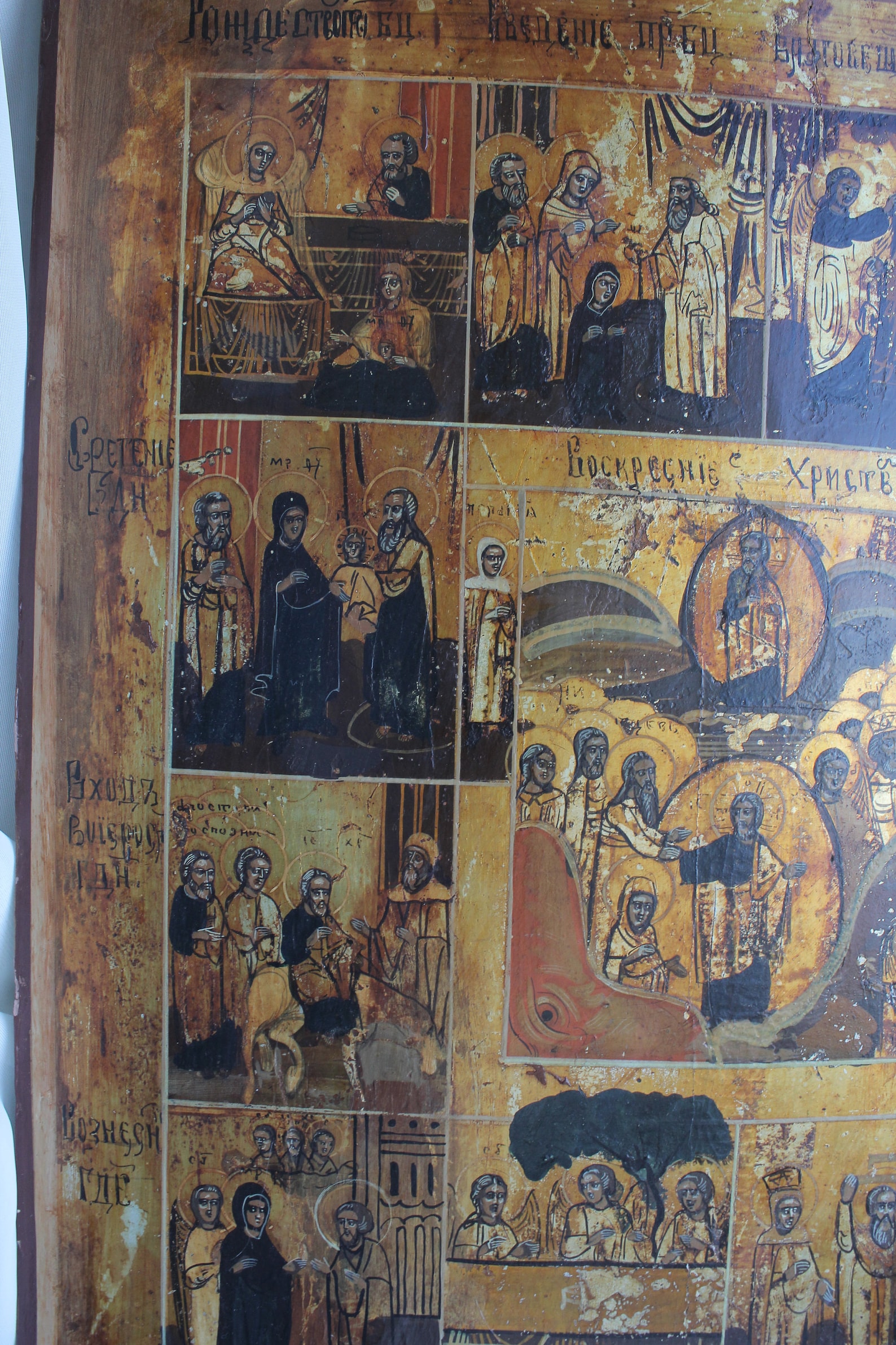 Large Antique XIX Century RUSSIAN ICON Orthodox Icon Church | Etsy