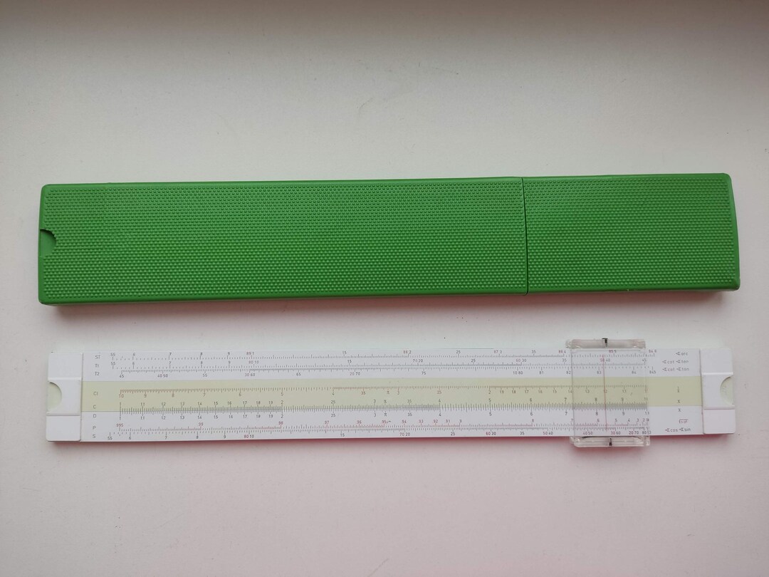 Slide Rule Logarex / Logarithmic Ruler LOGAREX SKRIVAB TRIG Made in ...