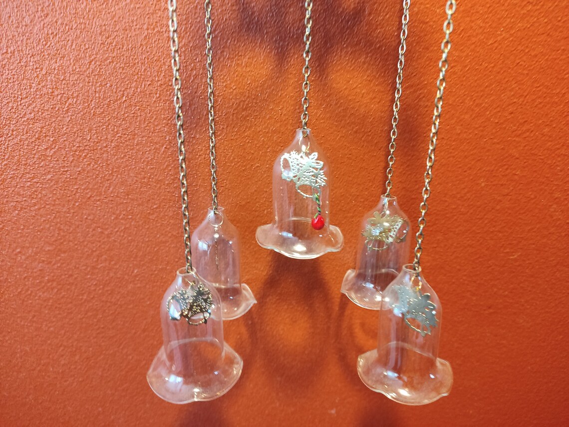Vintage Scandia Present Christmas Ornament Decoration Mobile Bells ...