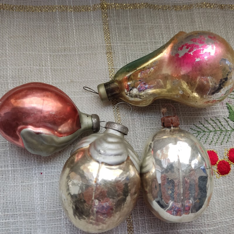 Antique Christmas Ornaments - Etsy
