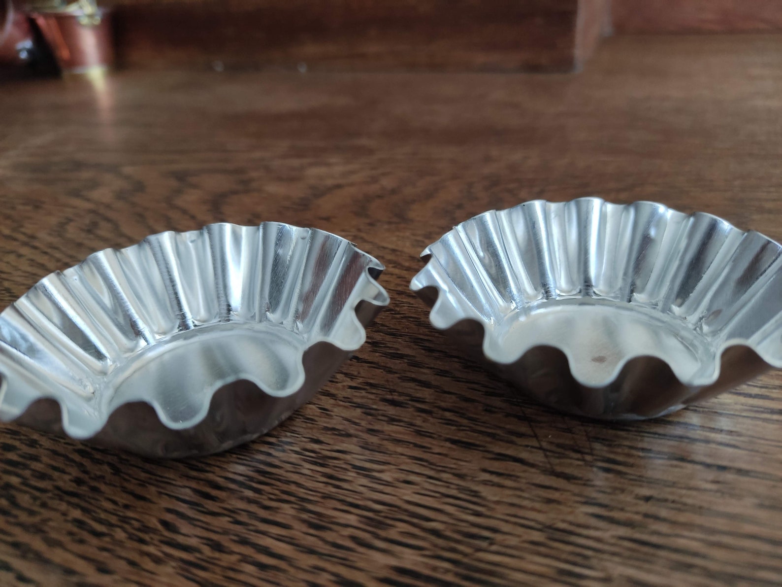 Vintage Set 16 Pcs. Aluminium Sandbakkel Cookie Biscuit Cake Molds ...