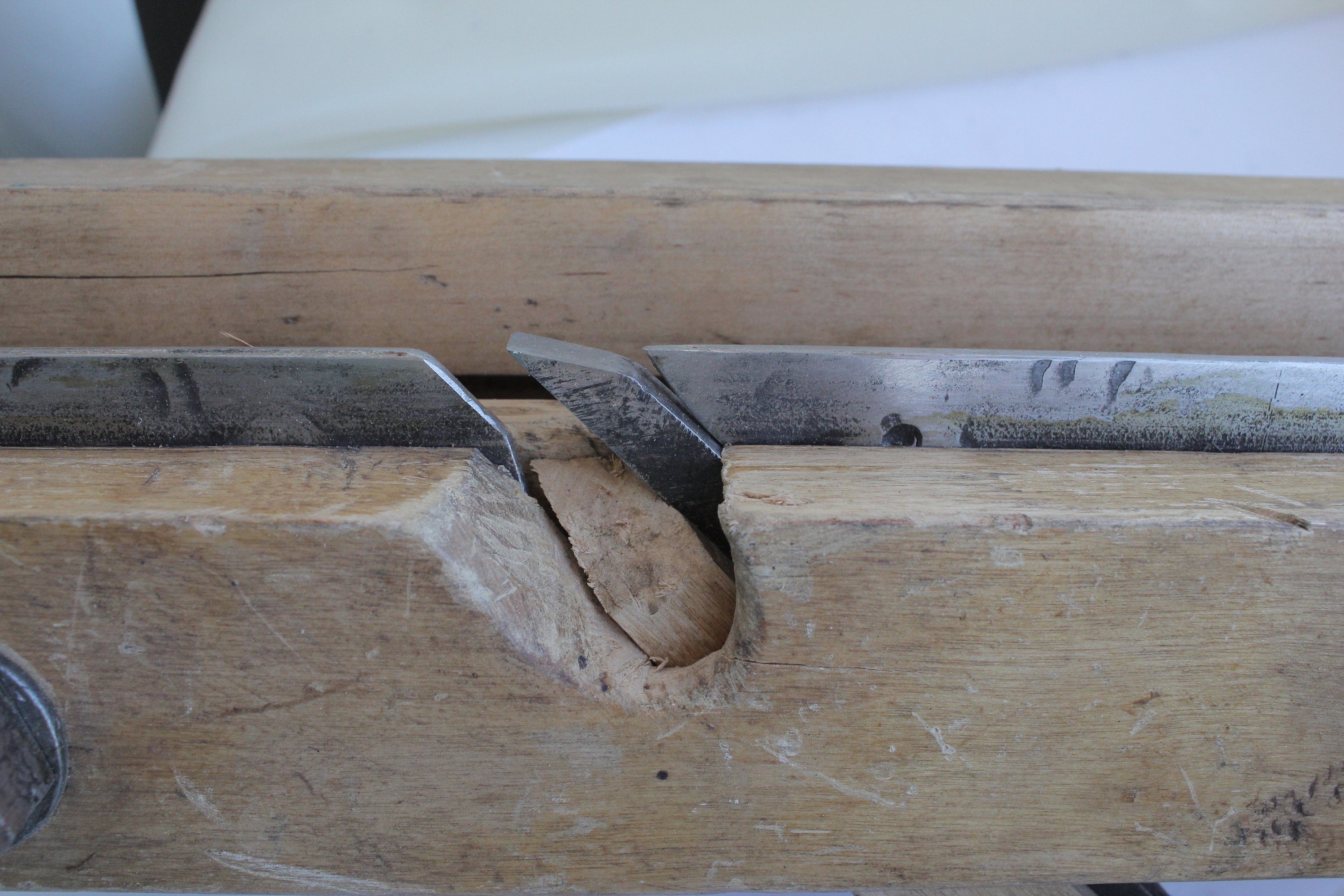 Swedish antique carpenter wooden router plane | Etsy