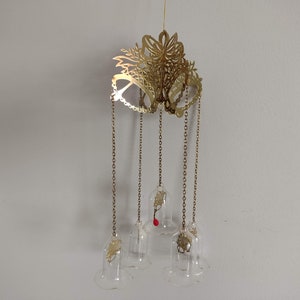 Vintage Scandia Present Christmas Ornament Decoration Mobile Bells ...