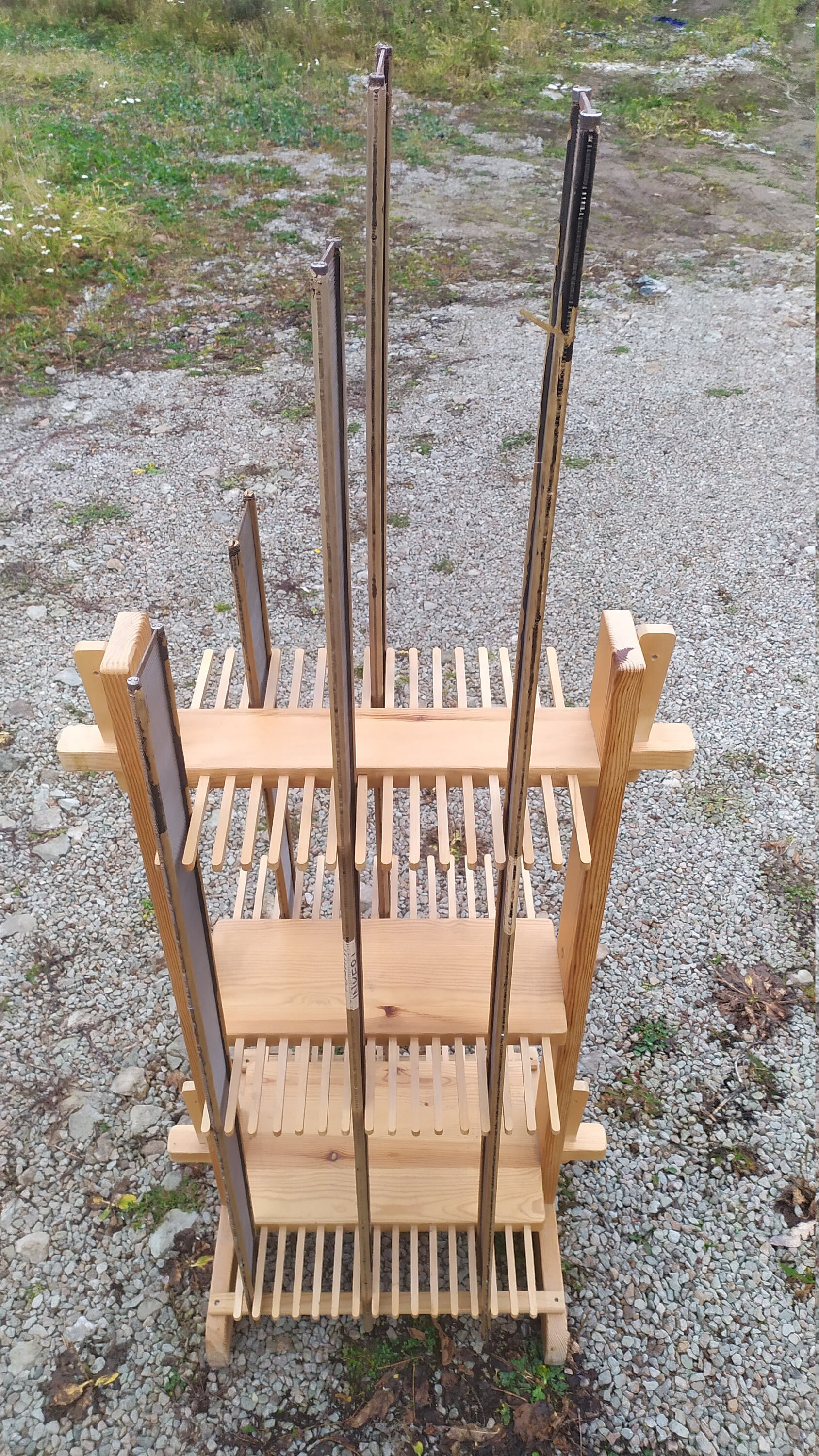 Swedish Wooden Stand Rack for Weaving Loom Reeds GAV Glimakra - Etsy