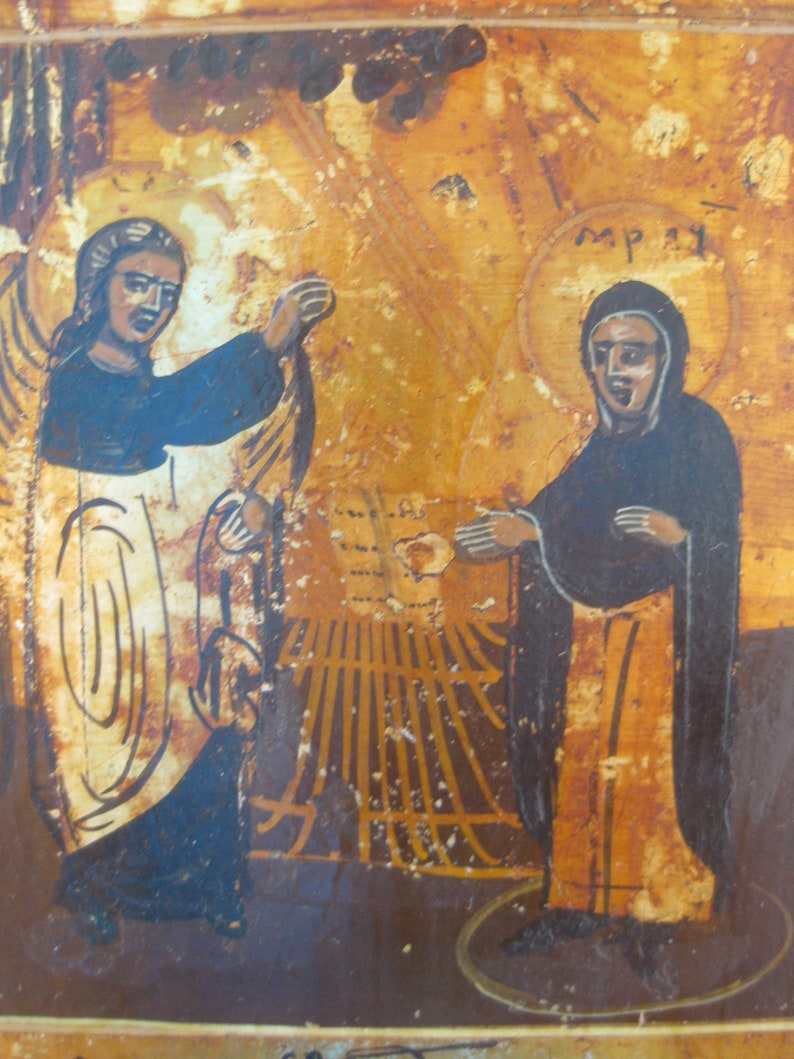 Large Antique XIX Century RUSSIAN ICON Orthodox Icon Church | Etsy