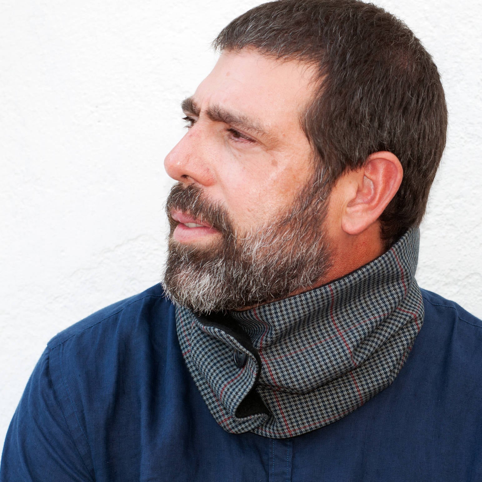Men Scarf, Infinity Scarf, Chunky Scarf, Vintage Neck Warmer, Cowl for ...