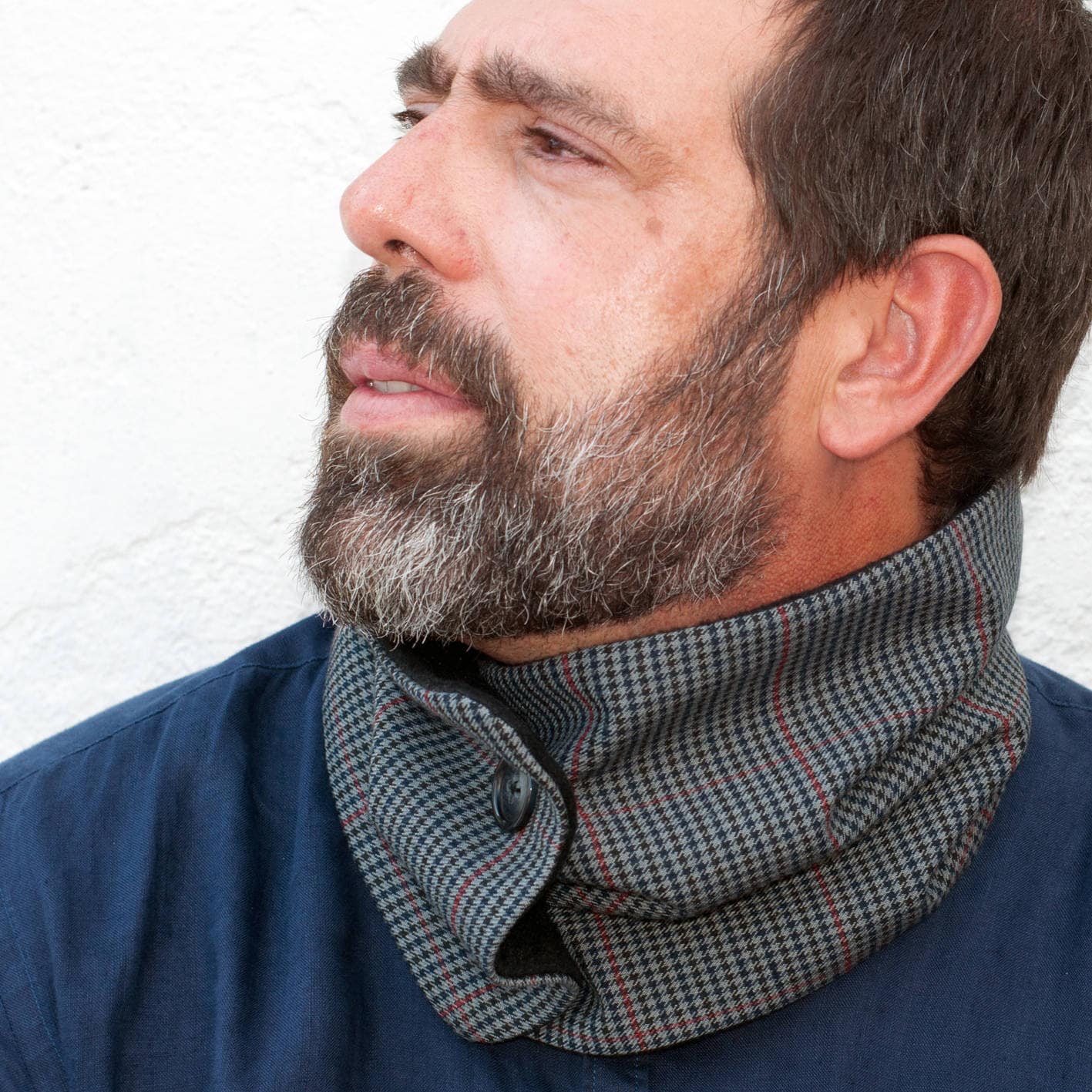 Men Scarf, Infinity Scarf, Chunky Scarf, Vintage Neck Warmer, Cowl for ...