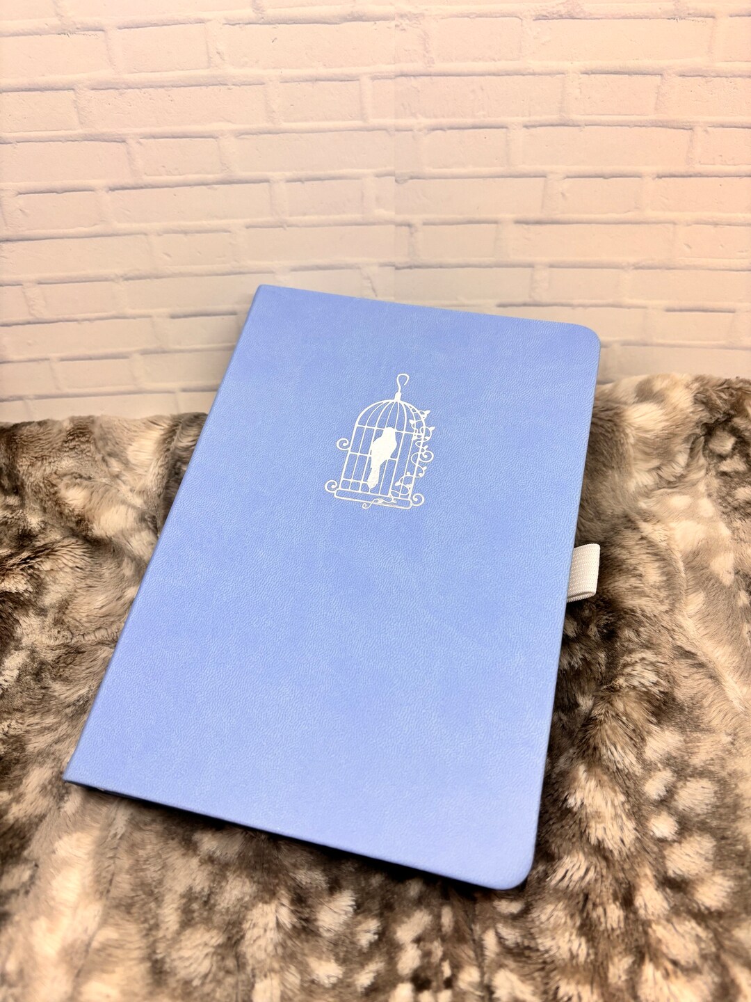 B6 Dot Grid Journal Light Blue With Gold Foil Premium Dot Grid Notebook ...