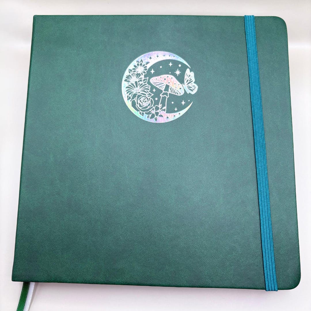 Mystical Moon Journal 160gsm Dot Grid | Premium Dot Grid Notebook ...