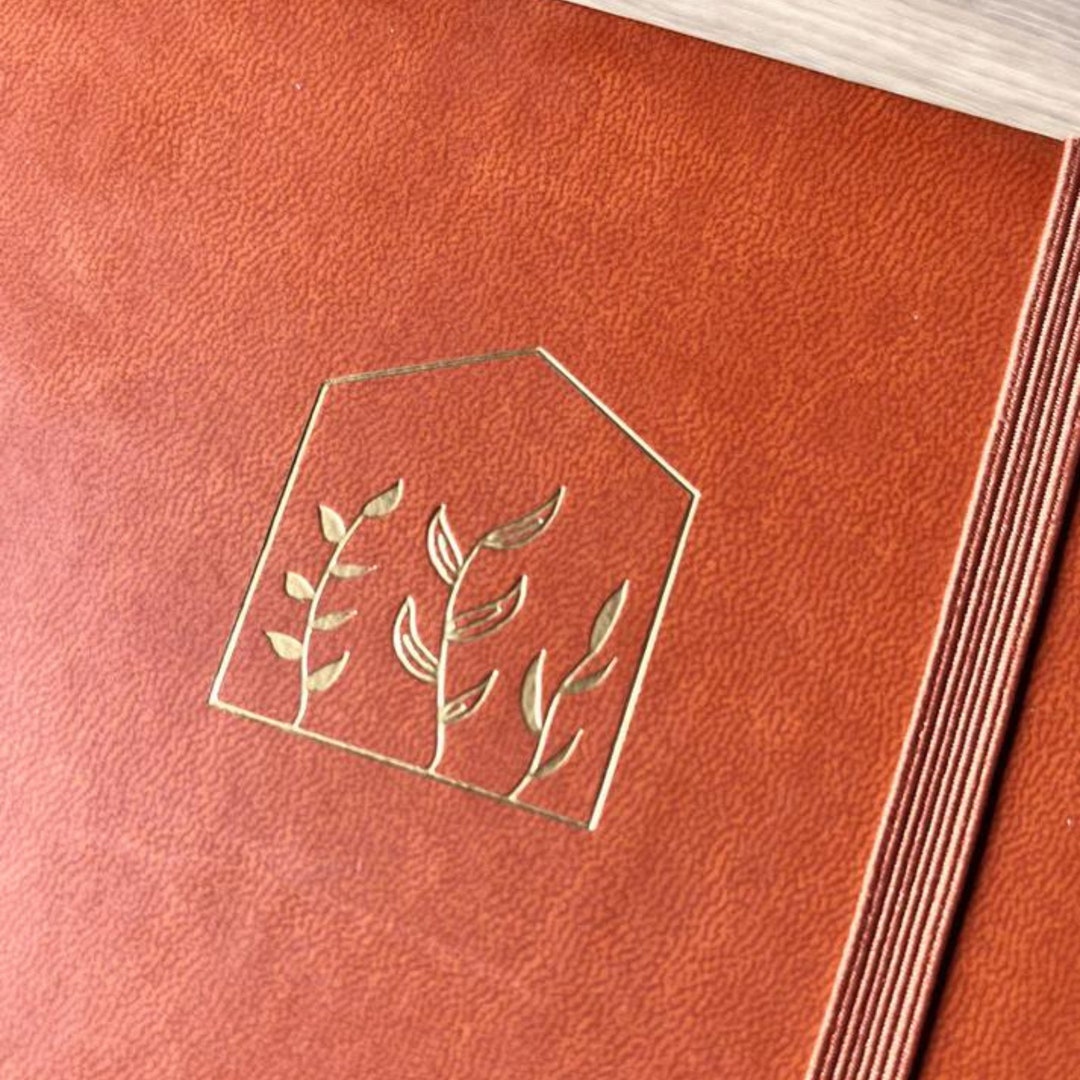 Leaves Plants Growing Dot Grid Journal Brown A5 160gsm White - Etsy