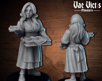 Shaman RPG Miniature 3D Resin Printed 28-32mm Tabletop Fantasy - Etsy