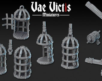 Iron Cage DND Pathfinder RPG Dungeon & Dragons - Etsy