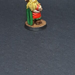 Painted Dnd Miniature Dwarf Piper Resin Printed 28-32mm Miniature ...