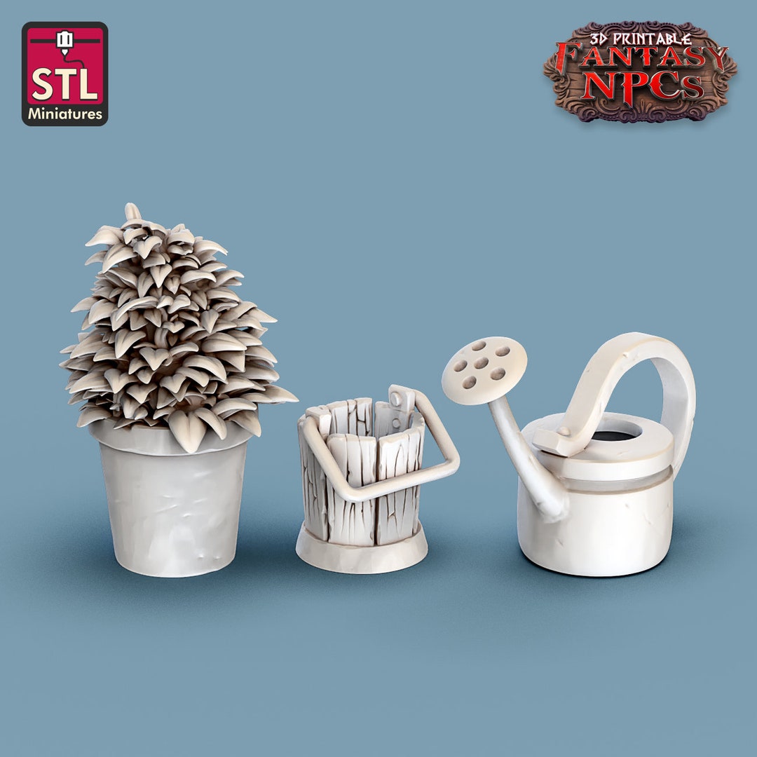 Gardener Small Props Dungeons and Dragons, Pathfinder, Tabletop Gaming ...