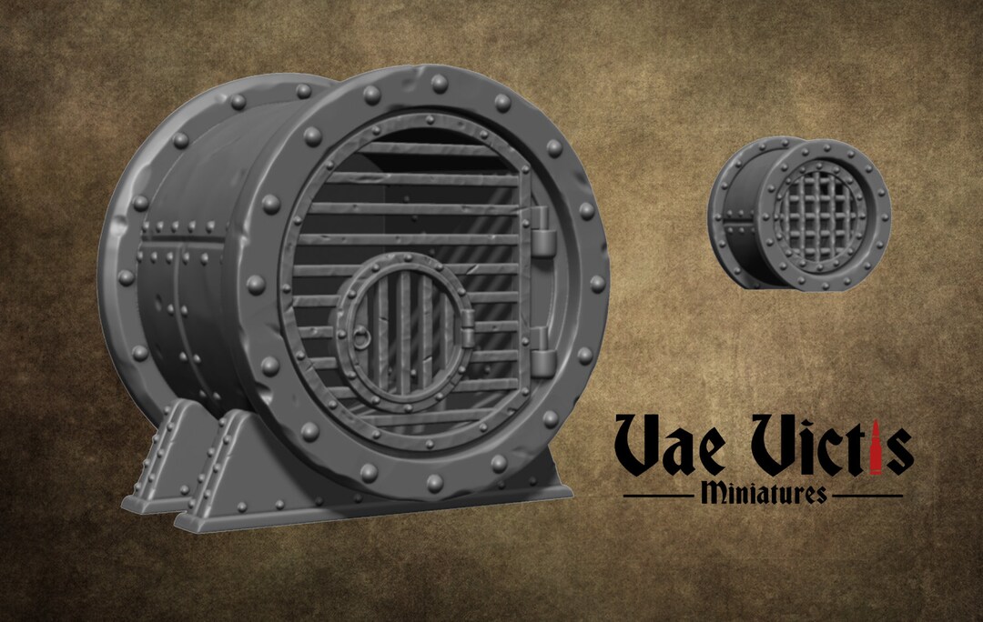 Sewer Pipe RPG Miniature Furniture 3D Printed 28mm Scatter - Etsy