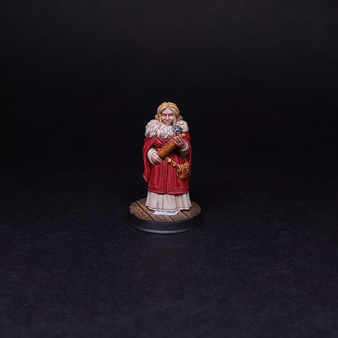 Painted Grandma Miniature | 3D Resin Printed, RPG NPC (28/32mm Scale ...