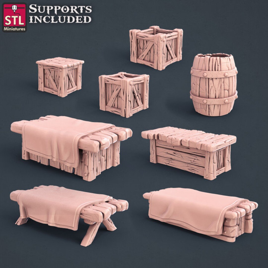 Blacksmith Clutter Props Dungeons and Dragons, Pathfinder, Tabletop ...