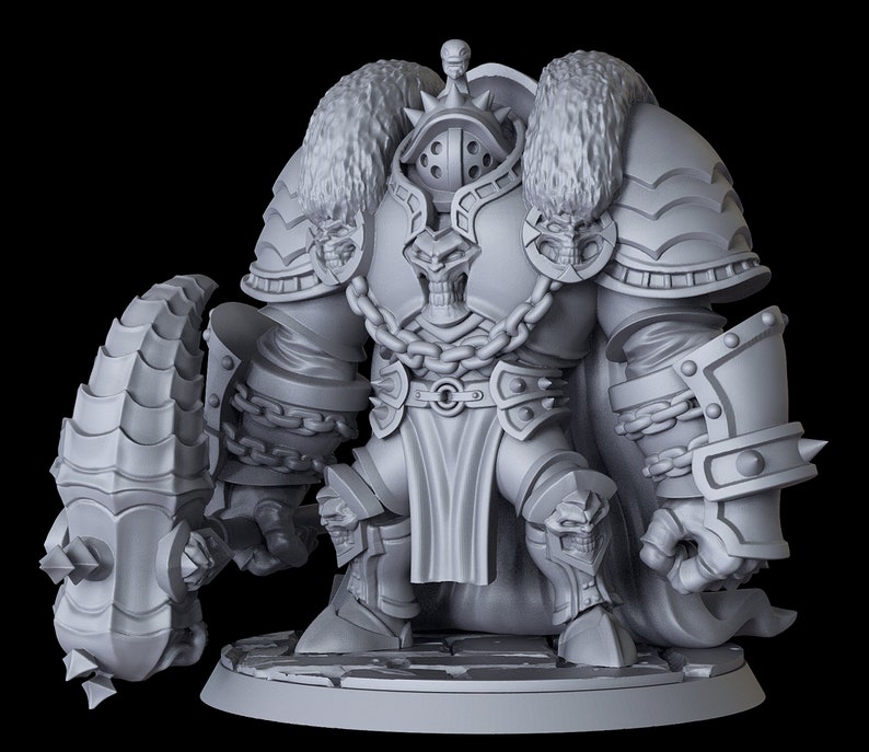 Vulcan Iron Golem Dnd Miniature Resin Printed 28-32mm | Etsy