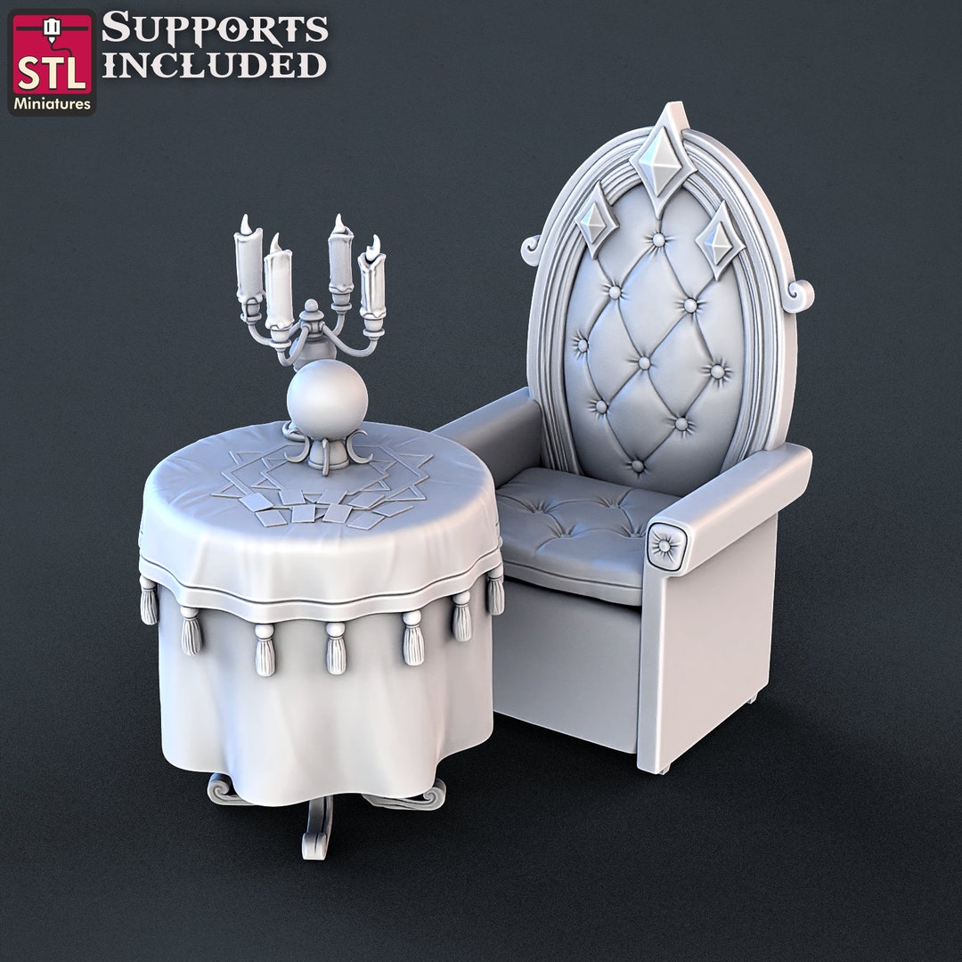 Carnival Couch With Table Dungeons and Dragons, Pathfinder, Tabletop ...