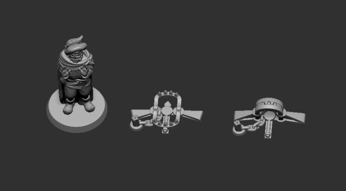 Traps RPG Miniature Furniture 3D Printed 28mm Scatter Terrain | Etsy