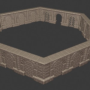 Modular Arena RPG Miniature Furniture for Tabletop Gaming (dnd ...