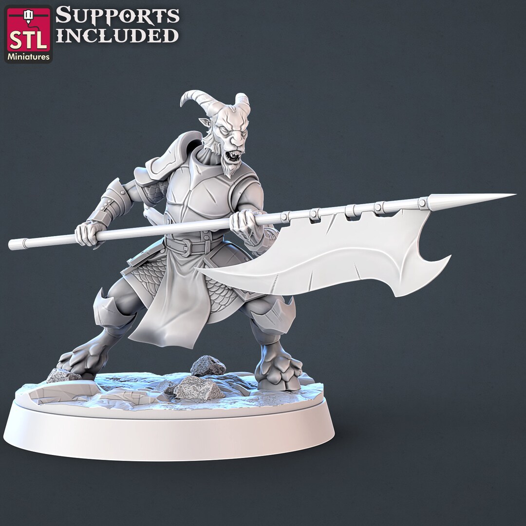 Minor Demon A Dungeons and Dragons, Pathfinder, Tabletop Gaming 28mm ...
