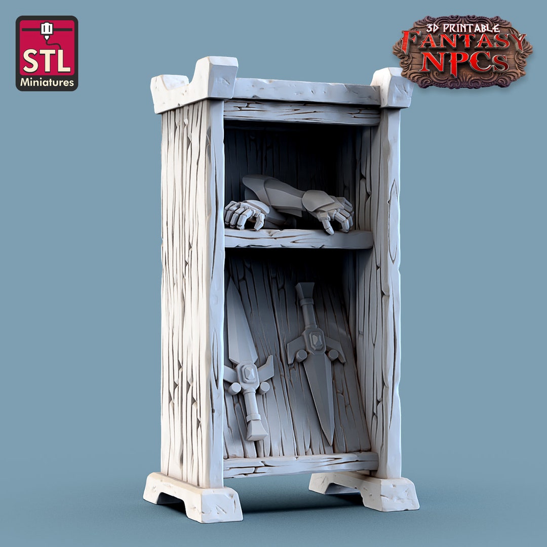 Armor Merchant Shelf Dungeons and Dragons, Pathfinder, Tabletop Gaming ...